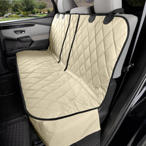 4Knines Dog Rear Seat Cover with Hammock Grey Regular 54 Width