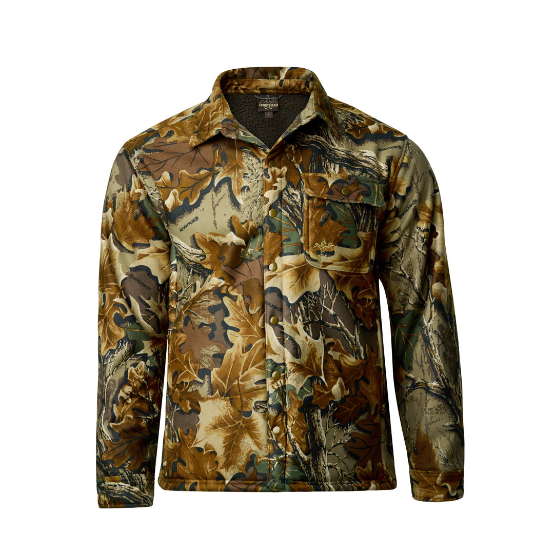 Sportsman Drifter Sherpa Jacket - Realtree Advantage Classic– Sportsman ...